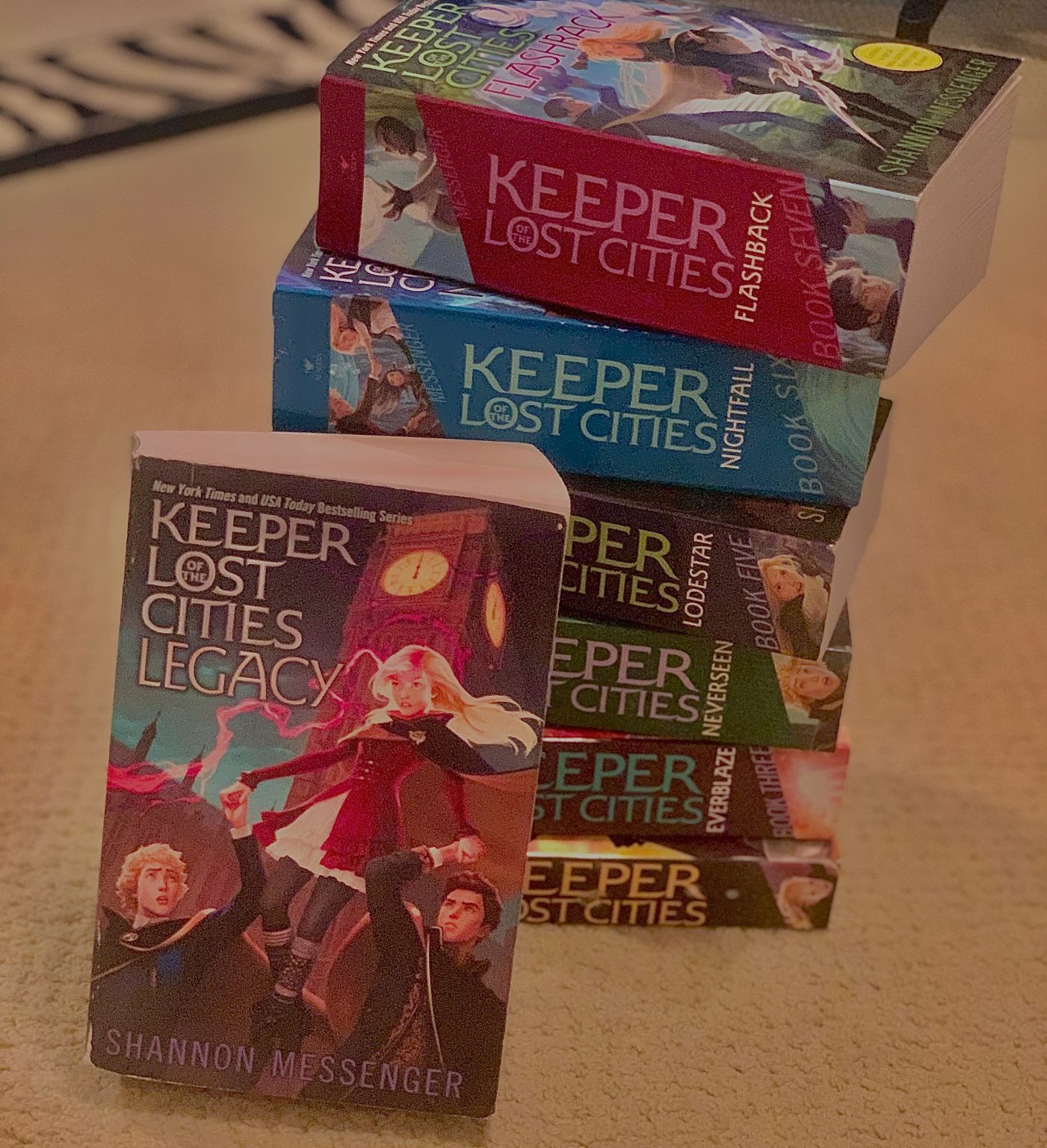 a book review for the "keeper of the lost cities"series, by KB - yooou!